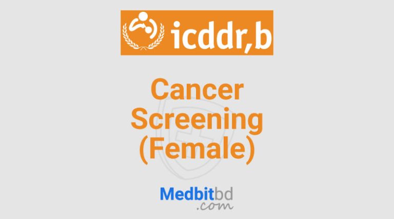 Cancer Screening (Female) - Medbitbd.com