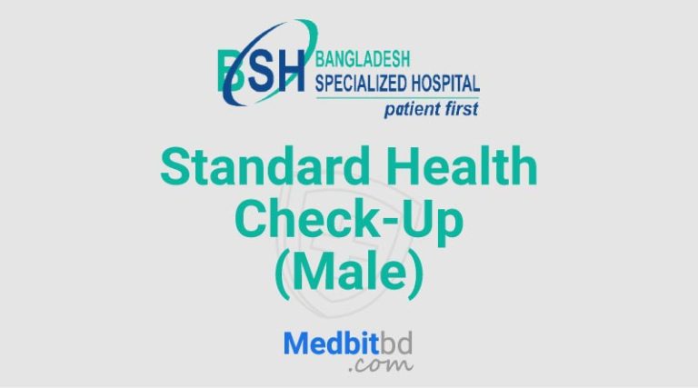 Standard Health Check-Up (Male) - Medbitbd.com