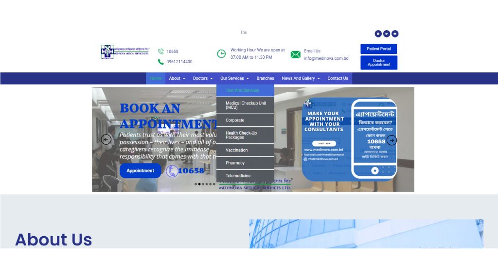 Medinova All Branch List and Details - Medbitbd.com