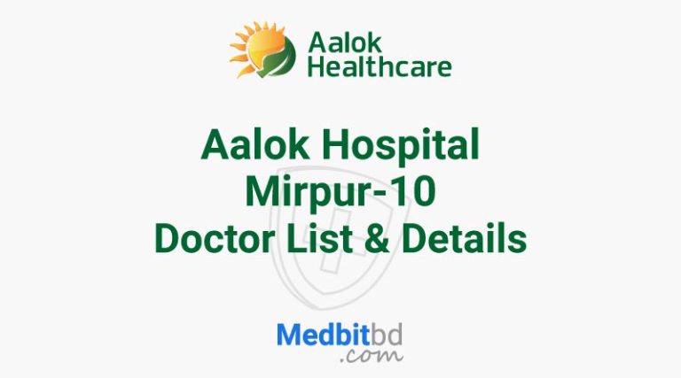 Aalok Health Care Mirpur 10 Doctor List & Details - Medbitbd.com